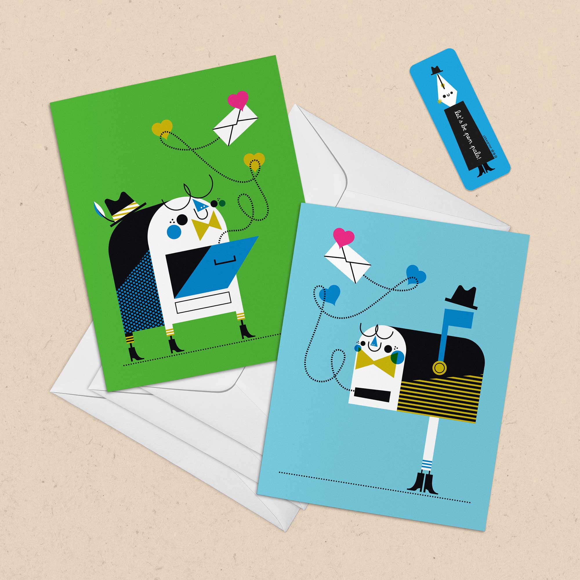 Penpal Letter Writing Greeting Card Kit – Hullabaloo