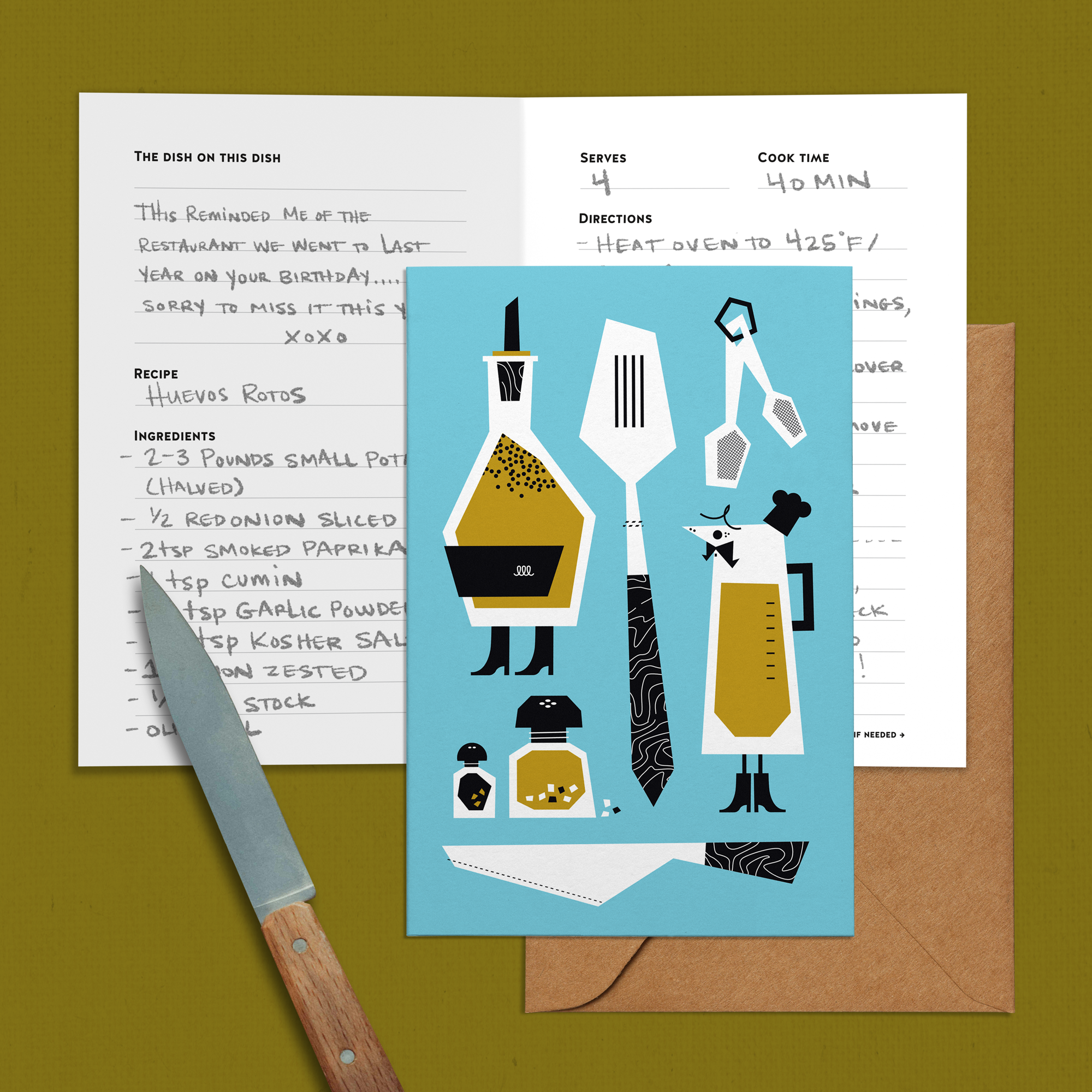 Cooking Recipe Card… Card – Hullabaloo